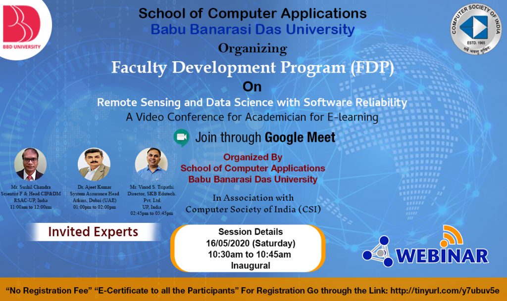 BBDU | School of Computer Applications | Events