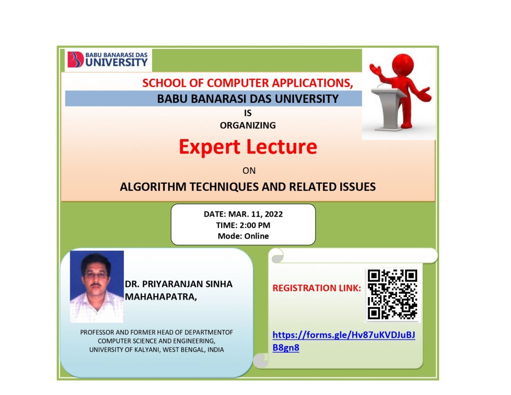 BBDU | School of Computer Applications | Events