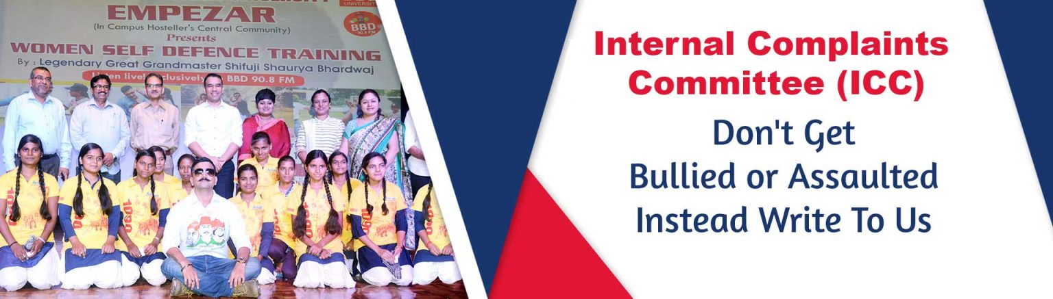 Internal Complaints Committee (ICC) | BBDU