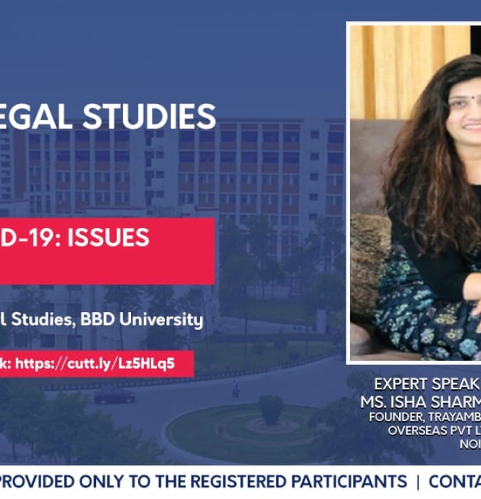 Bachelor in Law | Best Law College in Lucknow, UP | BBDU